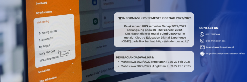 KRS (Kartu Rencana Studi) – Biro Administrasi Akademik