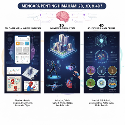 Suka Desain? Yuk, Kenalan Bareng Tiga Kategori Dimensi Desain! – Visual ...